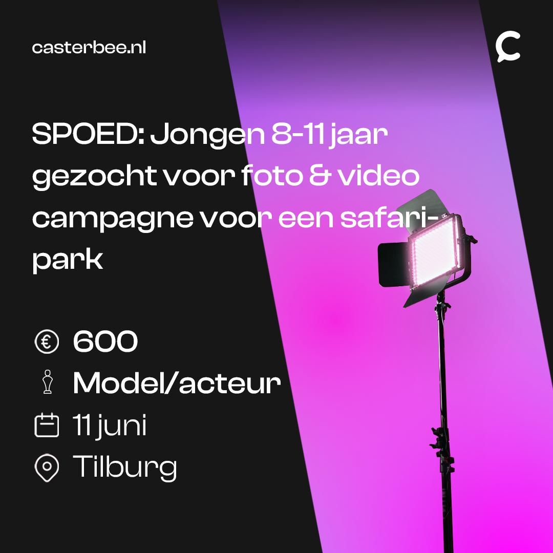 Casterbee | Modellen, Acteurs & creatieve Talenten tegen elke prijs